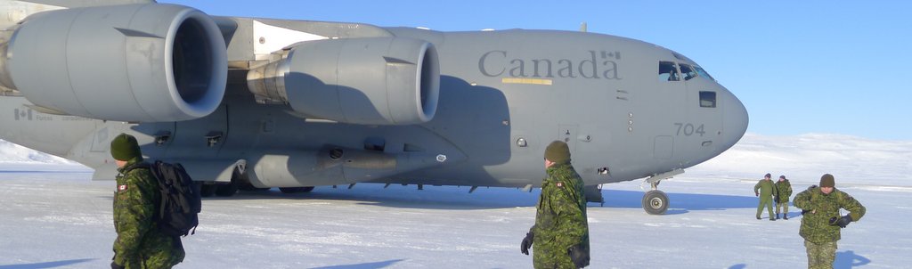 Live from the Arctic! The Canadian Forces land in Resolute. - Legion ...