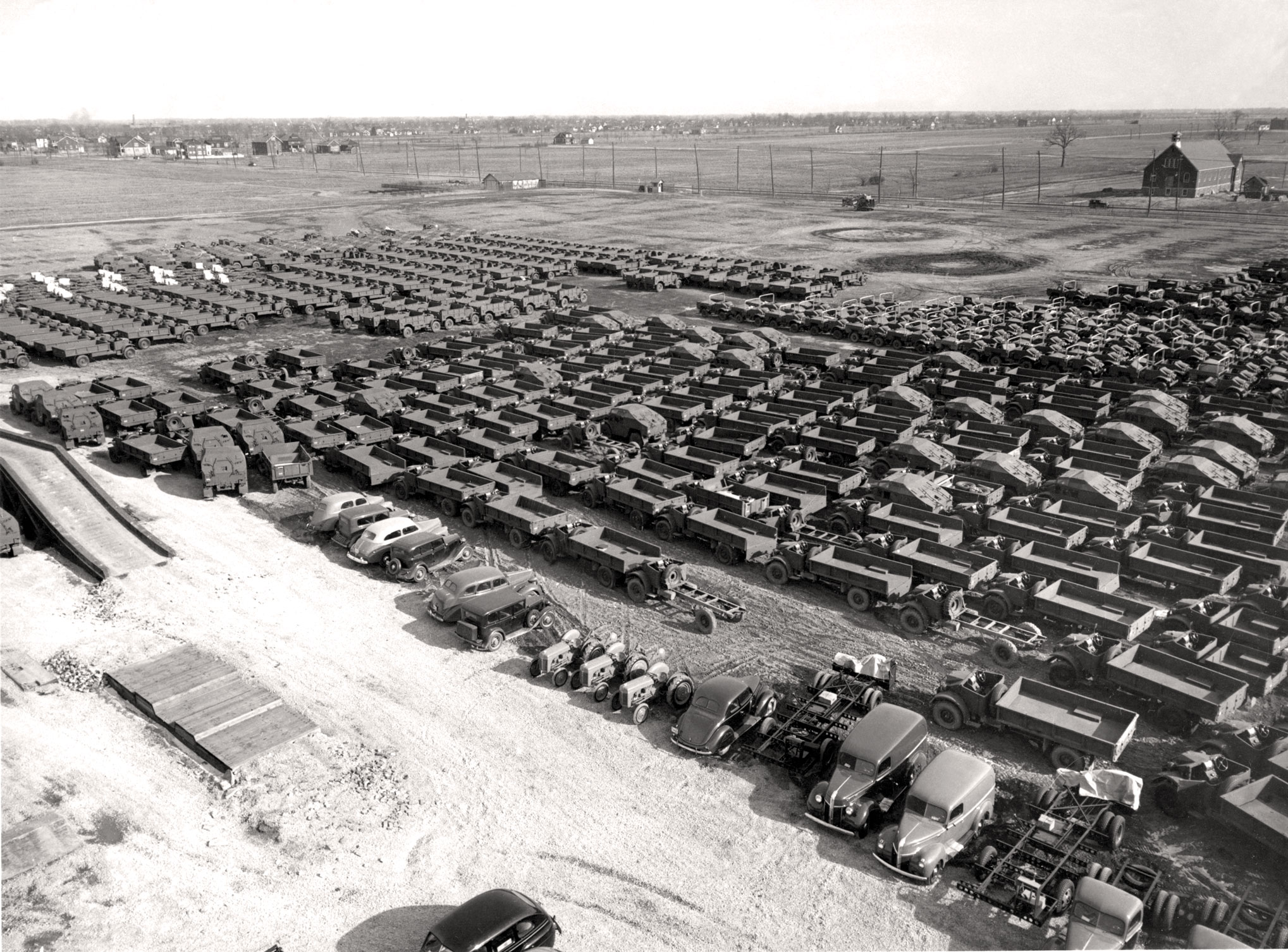 Historic WWII Photo – Army Vehicles Produced By Ford - Legion Magazine
