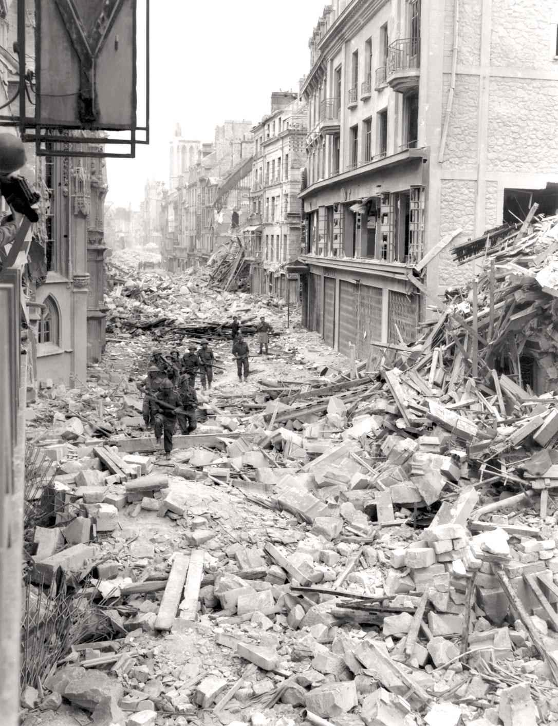 Historic WWII Photo – Entering Caen - Legion Magazine