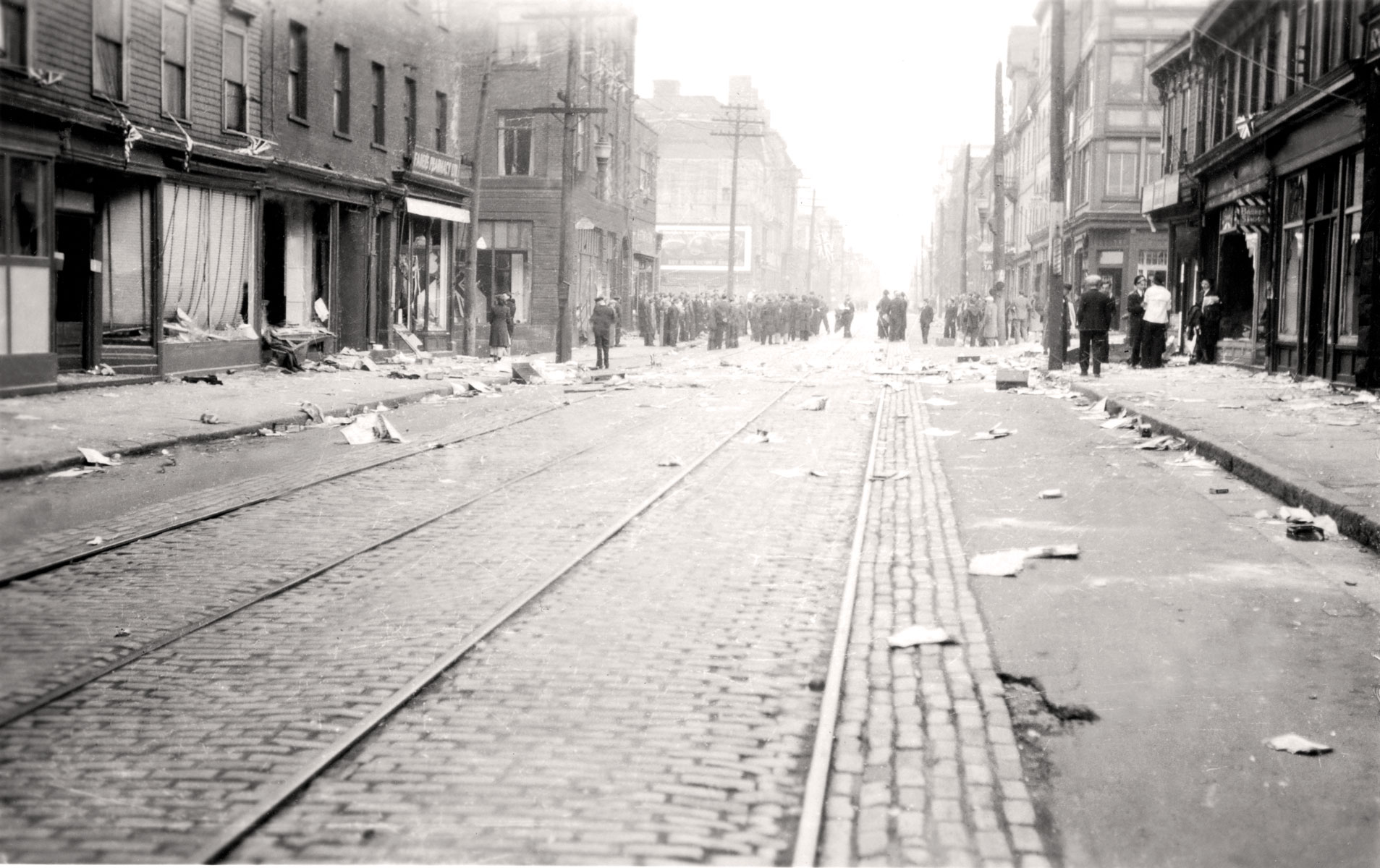 Historic WWII Photo – VE-Day Riots, Halifax - Legion Magazine