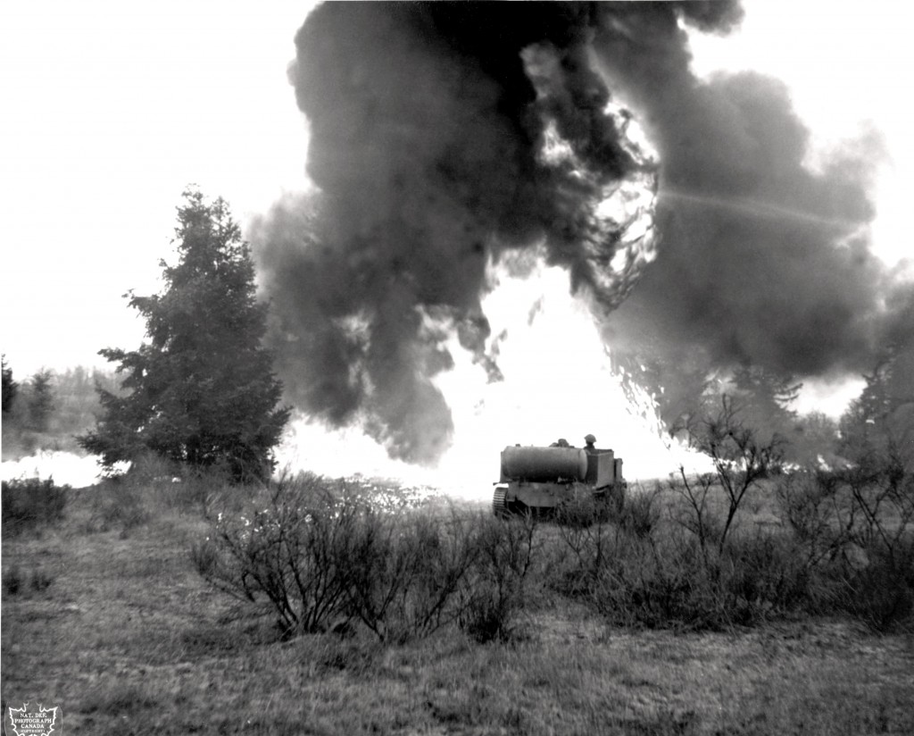 Historic Korean War Photo – A Flamethrower In Action - Legion Magazine
