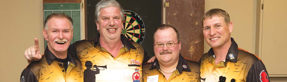 New Brunswick team takes the darts trophy - Legion Magazine