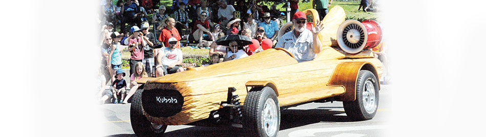 Car made out of cedar attracts buyers - Legion Magazine