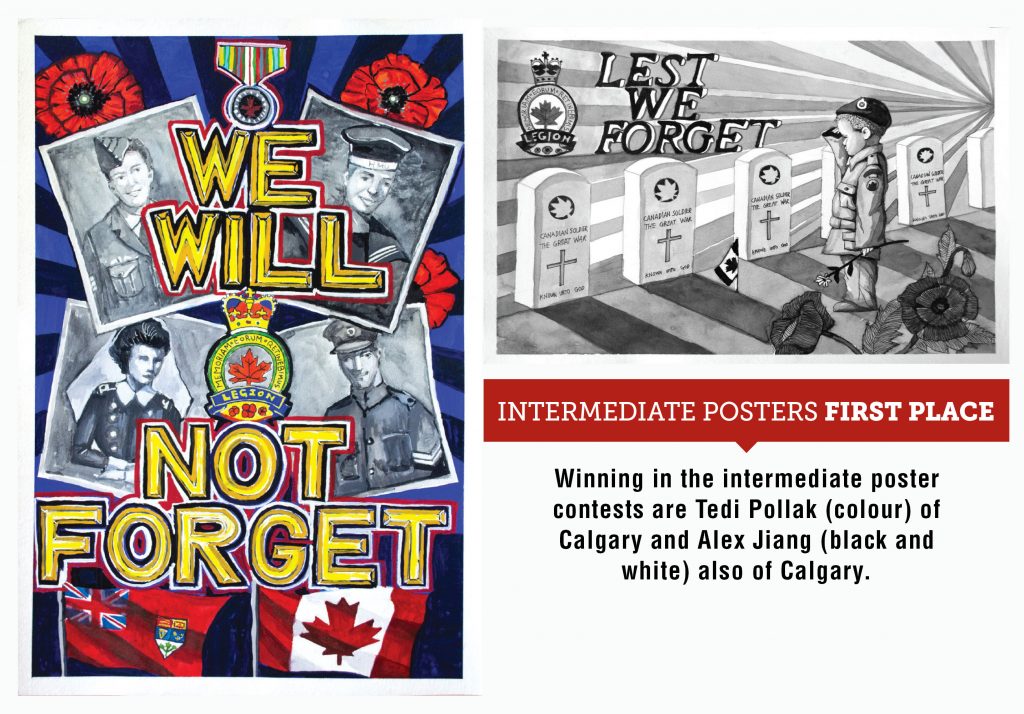 Two double winners in remembrance contests - Legion Magazine