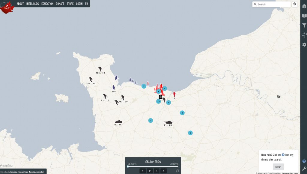 Interactive maps now telling Canada’s military history - Legion Magazine