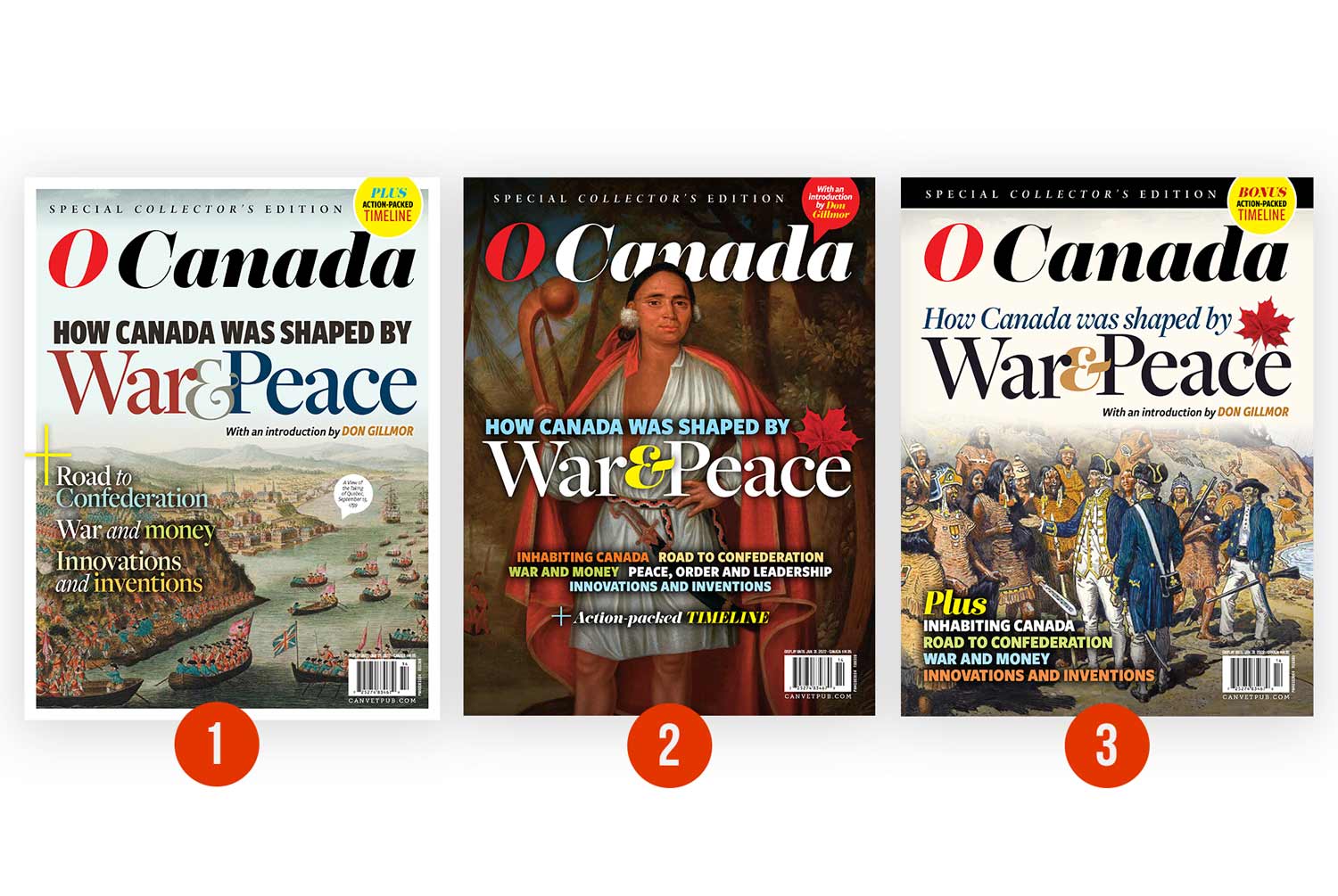 Choose our cover for the next issue of Canada’s Ultimate Story ...