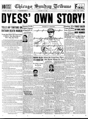 The incredible story of Captain William Dyess - Legion Magazine